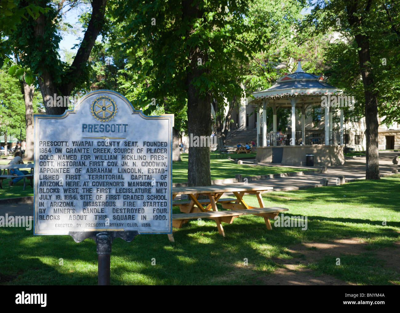 Prescott city, Arizona's former state capital and home of rodeo ...