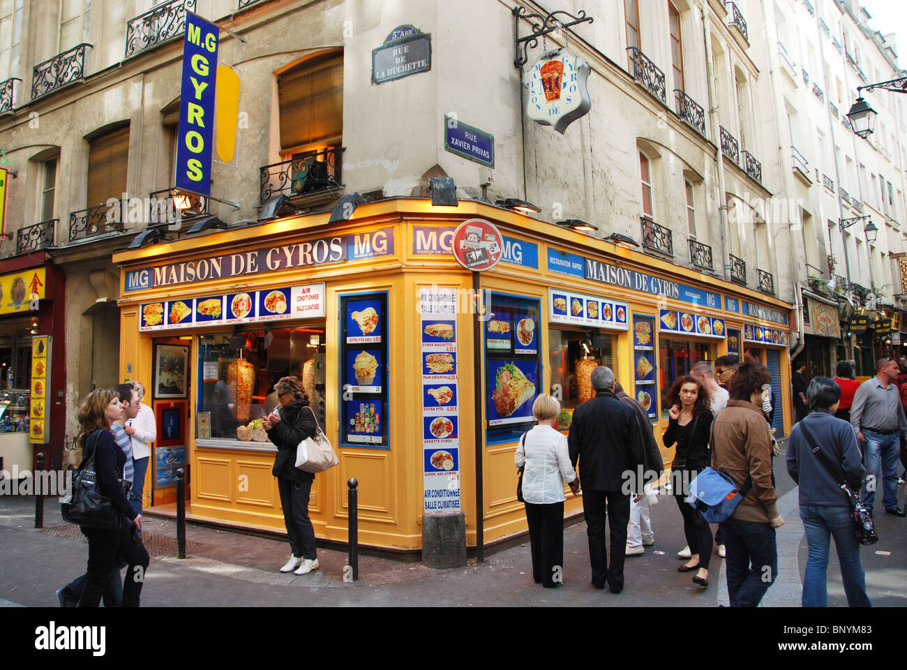 Picturesque Quartier Latin Paris France Stock Photo - Alamy
