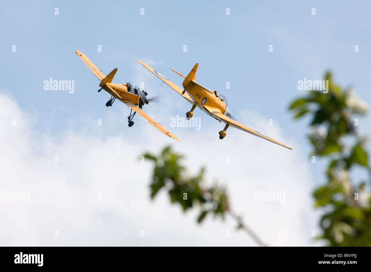 Trainer airplane wwii trainer airplane hi-res stock photography and ...