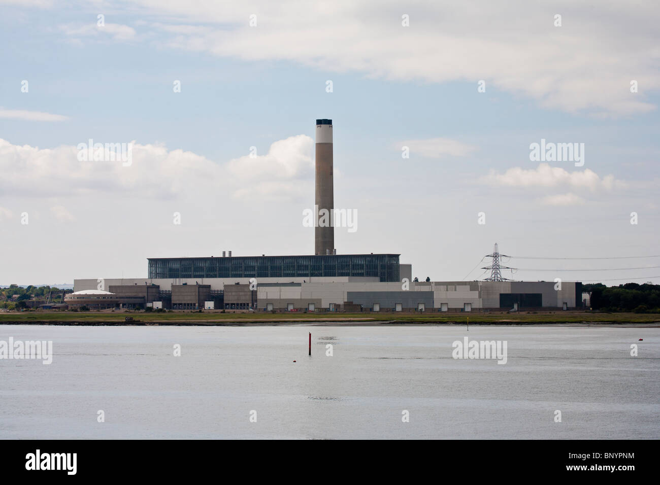 Fawley Power Station Chimney High Resolution Stock Photography and ...