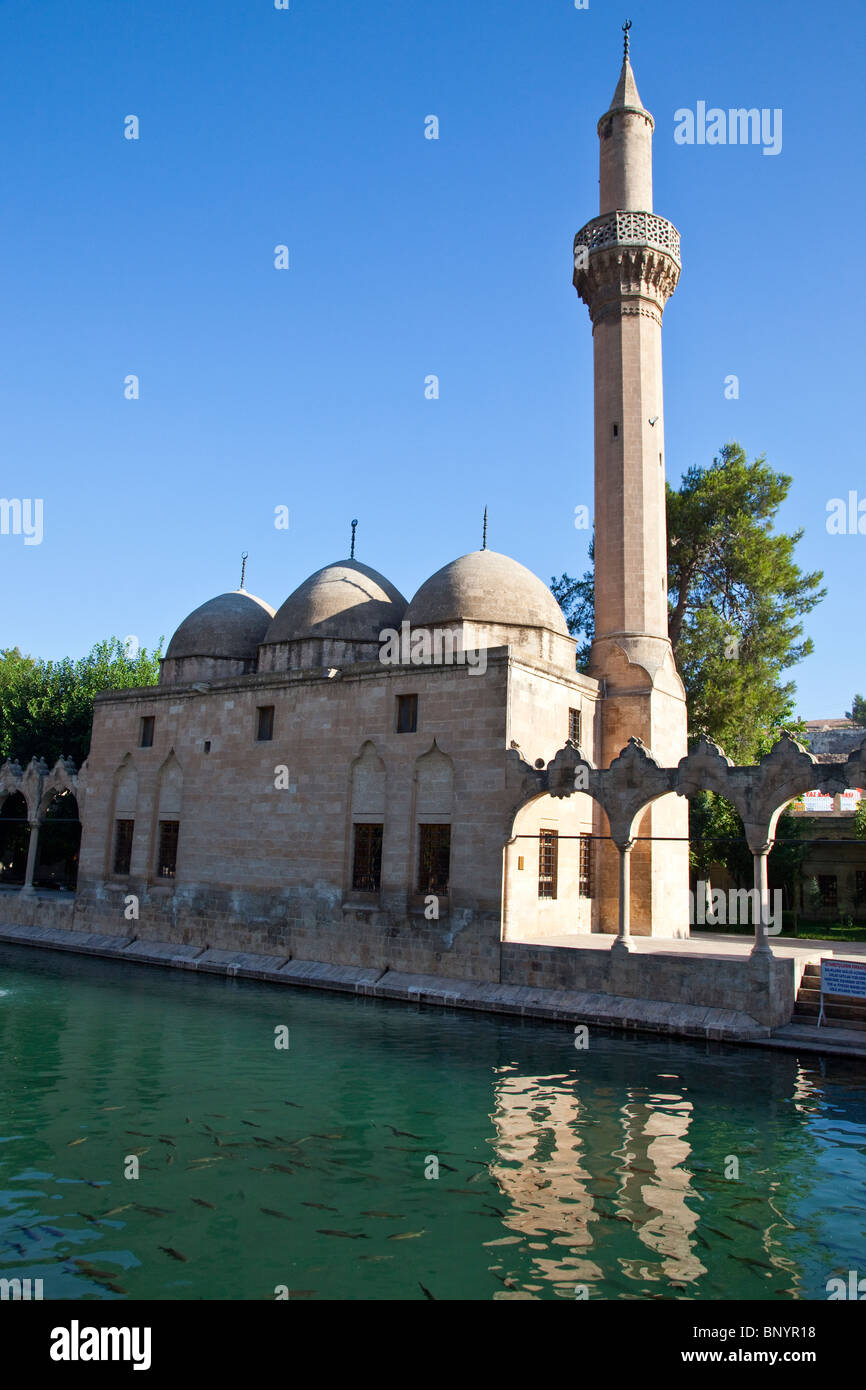 Pool of Abraham or Balikli Gol and Halil ur Rahman Mosque in Sanliurfa ...