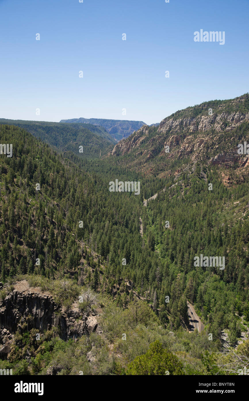 Sedona, Arizona - Oak Creek Vista on Highway 89A from Flagstaff to ...