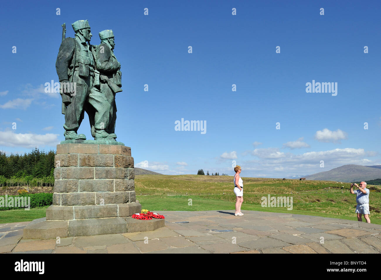 Commando Memorial, bronze monument to commemorate the commandos from ...