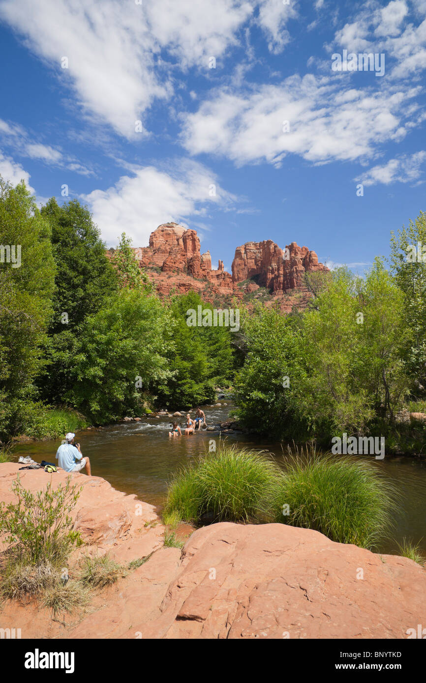 Red rock sedona swim hi-res stock photography and images - Alamy