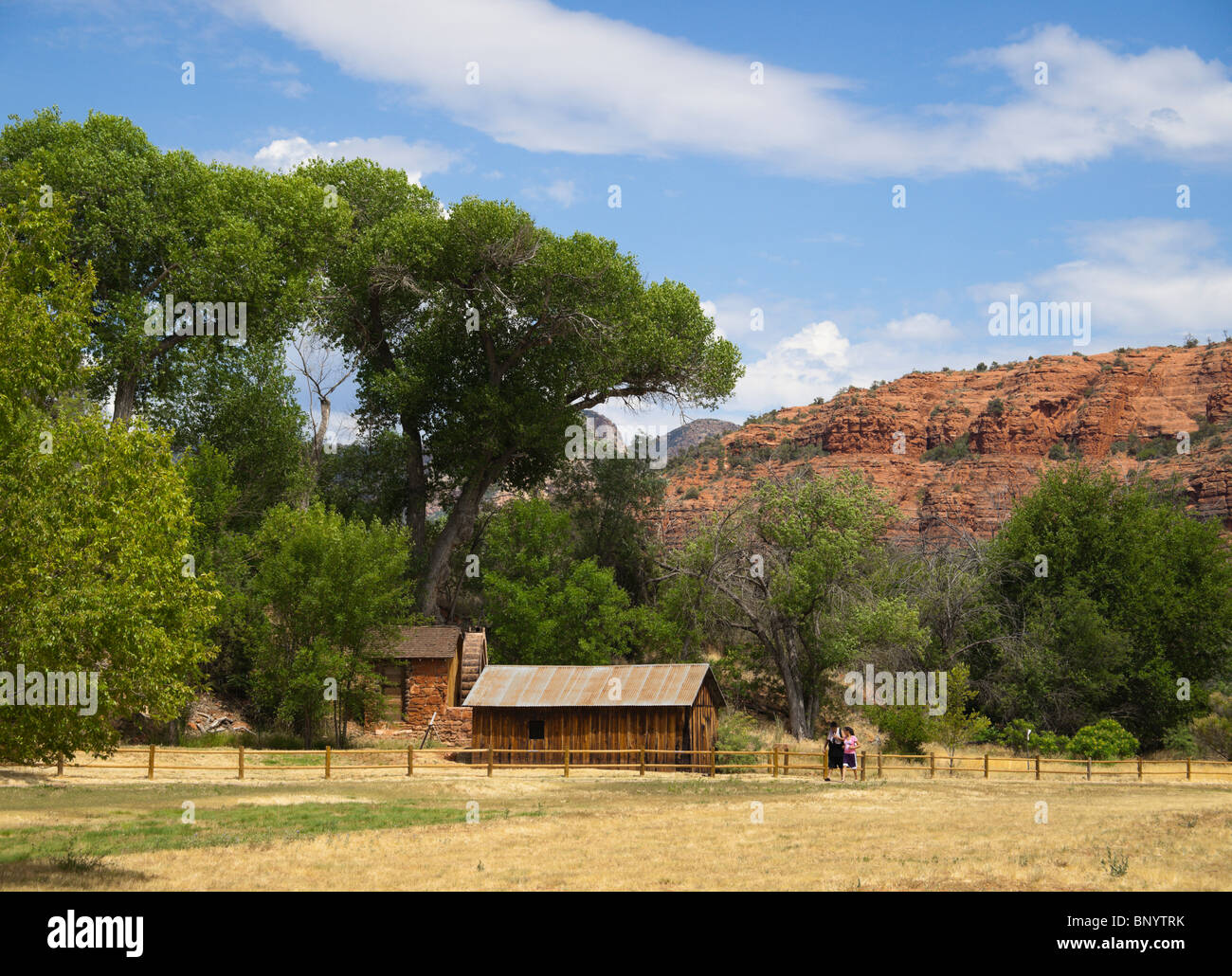 Sedona, Arizona - Red Rock State Park and Crescent Moon Ranch. Ranch ...