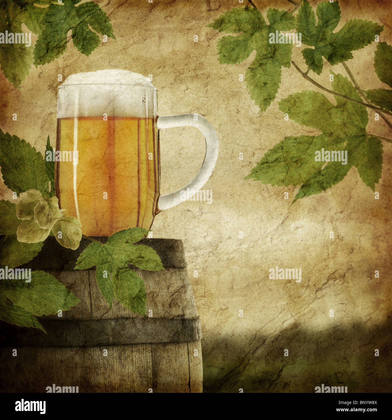 Old style beer hi-res stock photography and images - Alamy