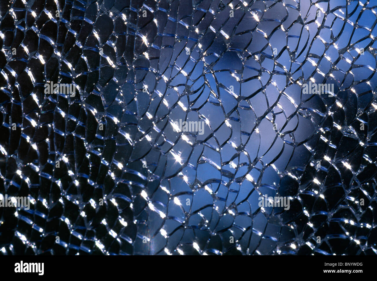 Cracked windscreen hi-res stock photography and images - Alamy