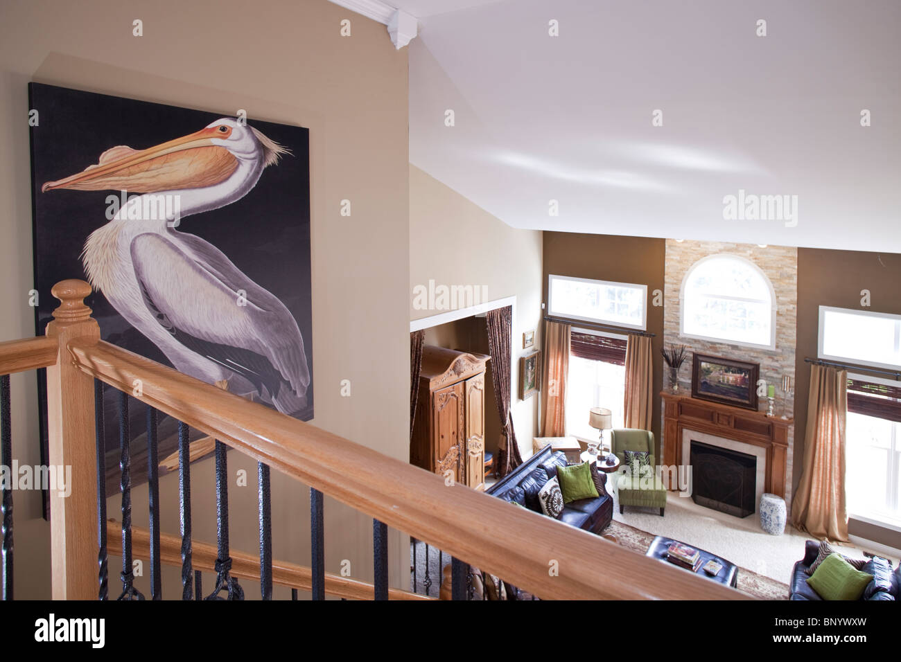 Modern countryside living room hi-res stock photography and images - Alamy