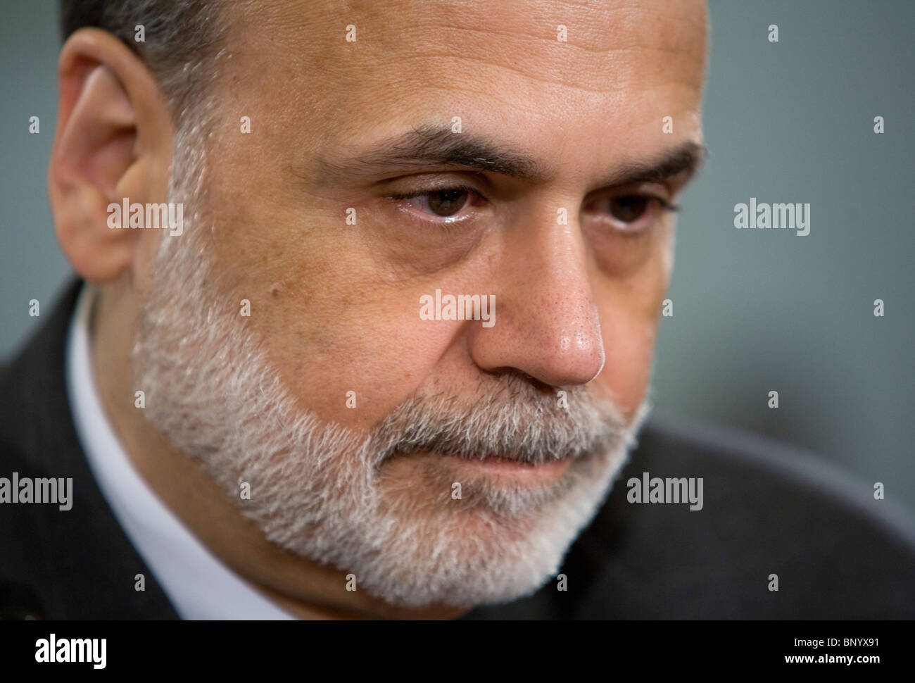 Federal Reserve Chairman Benjamin Bernanke Stock Photo - Alamy