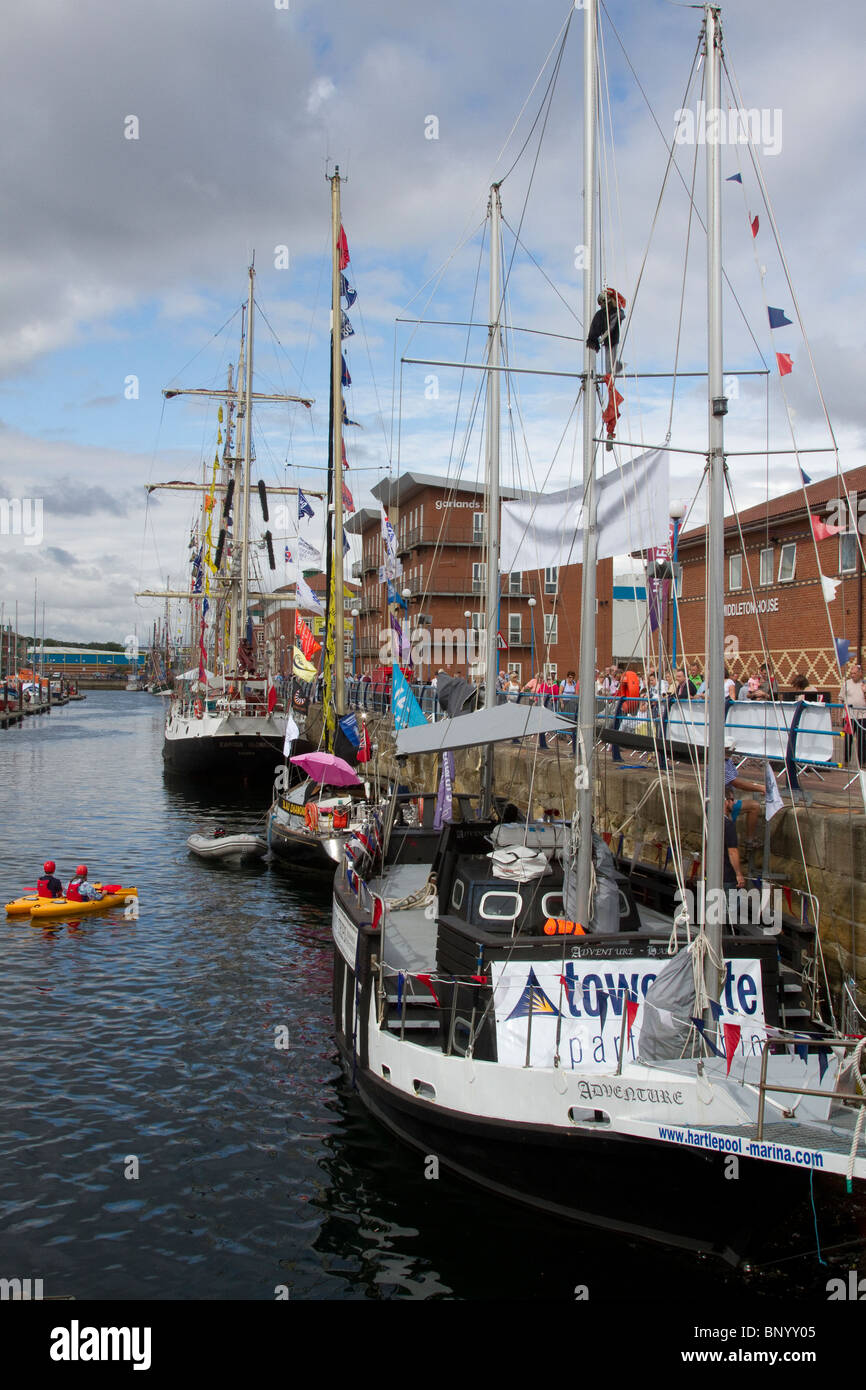 Hartlepool historic quay boat hi-res stock photography and images - Alamy