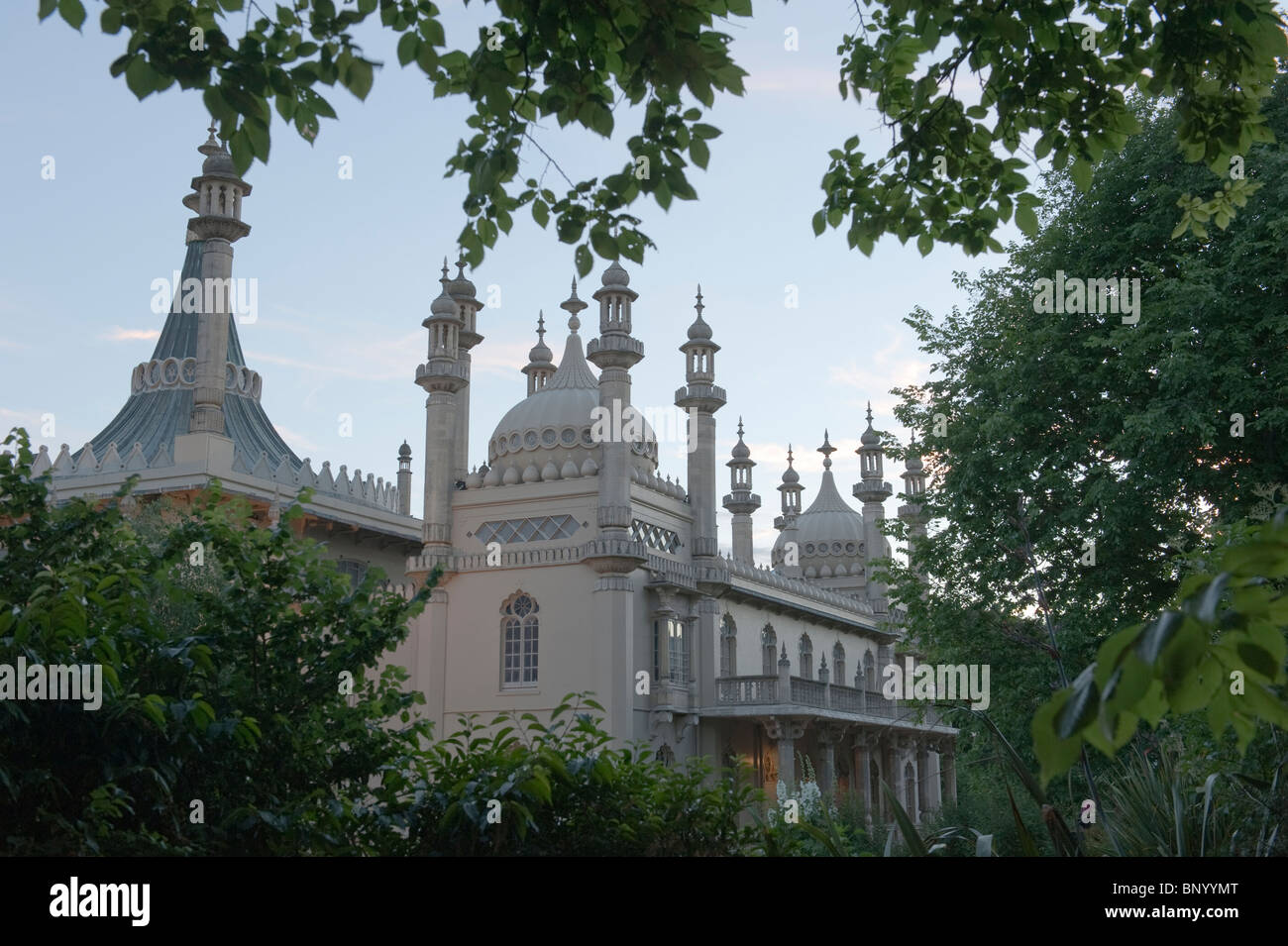 Royal Pavilion, Brighton. Built for the Prince Regent (George IV,), at ...