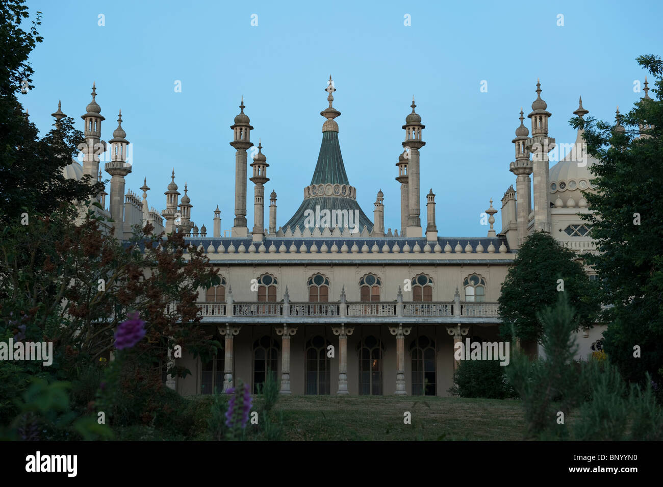 Royal Pavilion, Brighton. Built for the Prince Regent (George IV,), at ...