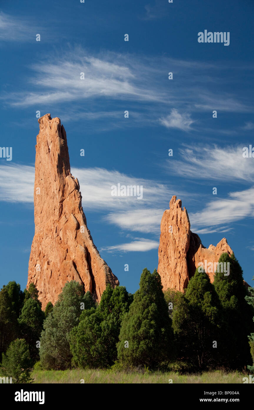 USA, Colorado, Colorado Springs, Garden of the Gods Natural Monument ...