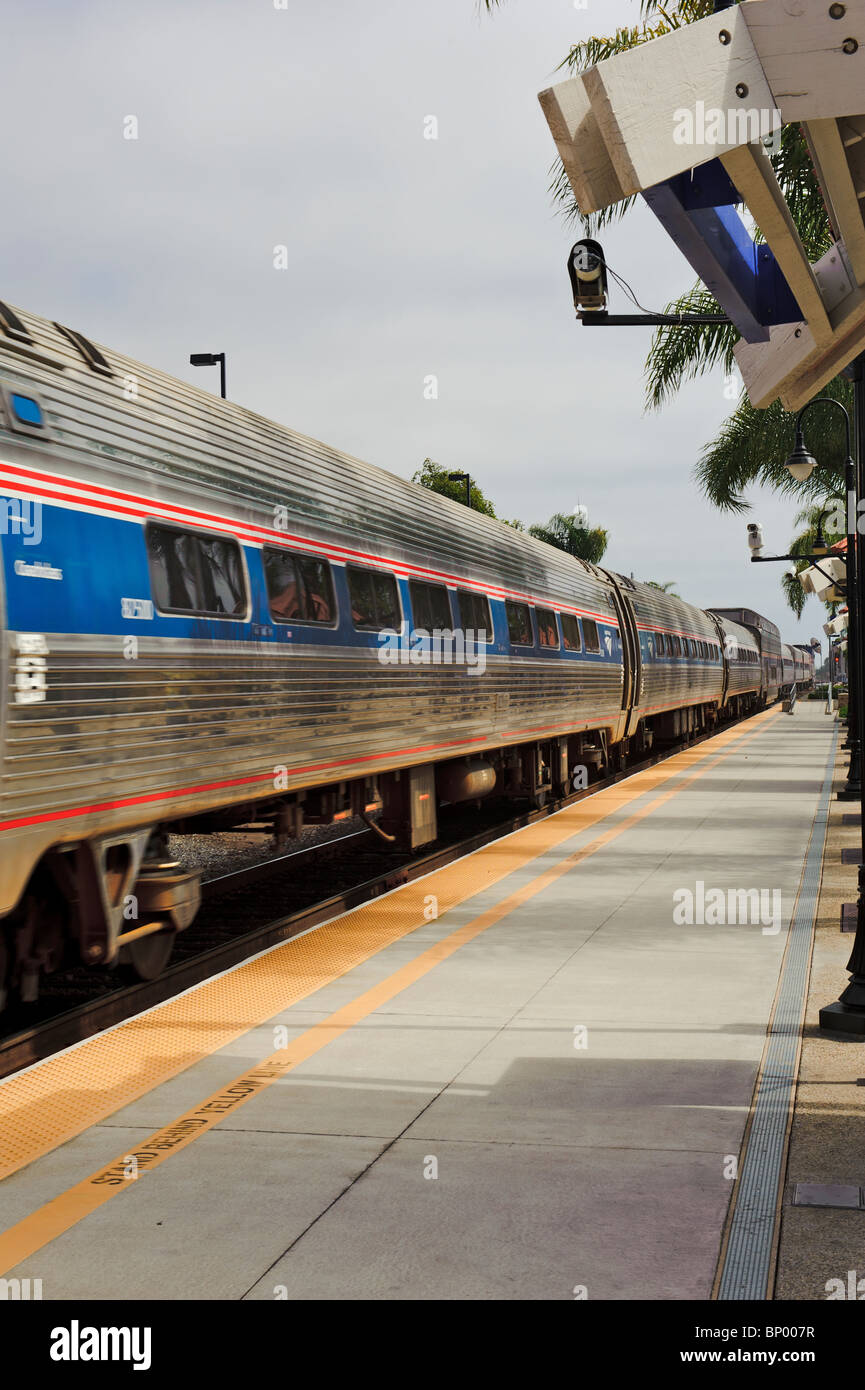 Encinitas california commuter train station hi-res stock photography ...