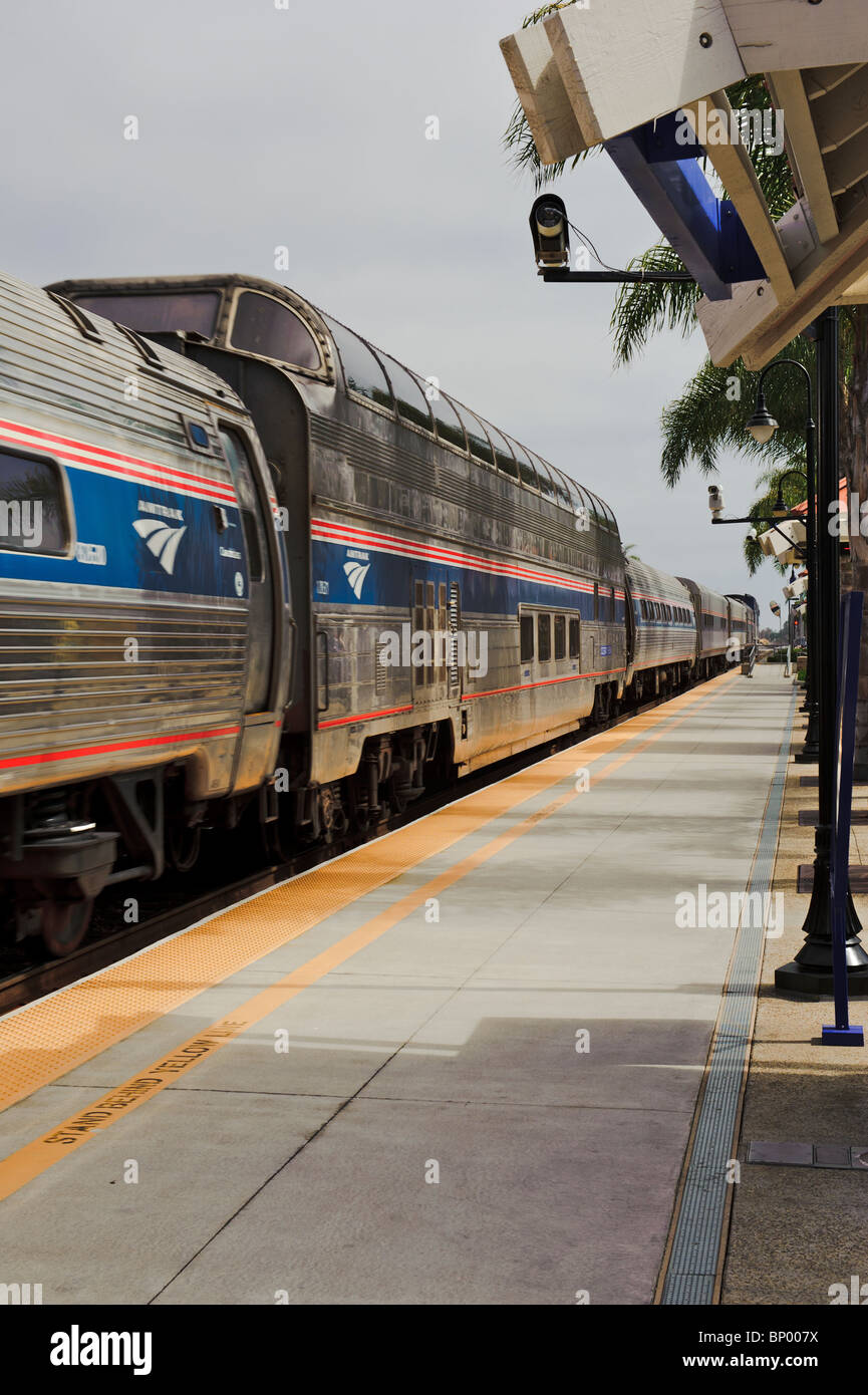 Encinitas california commuter train station hi-res stock photography ...
