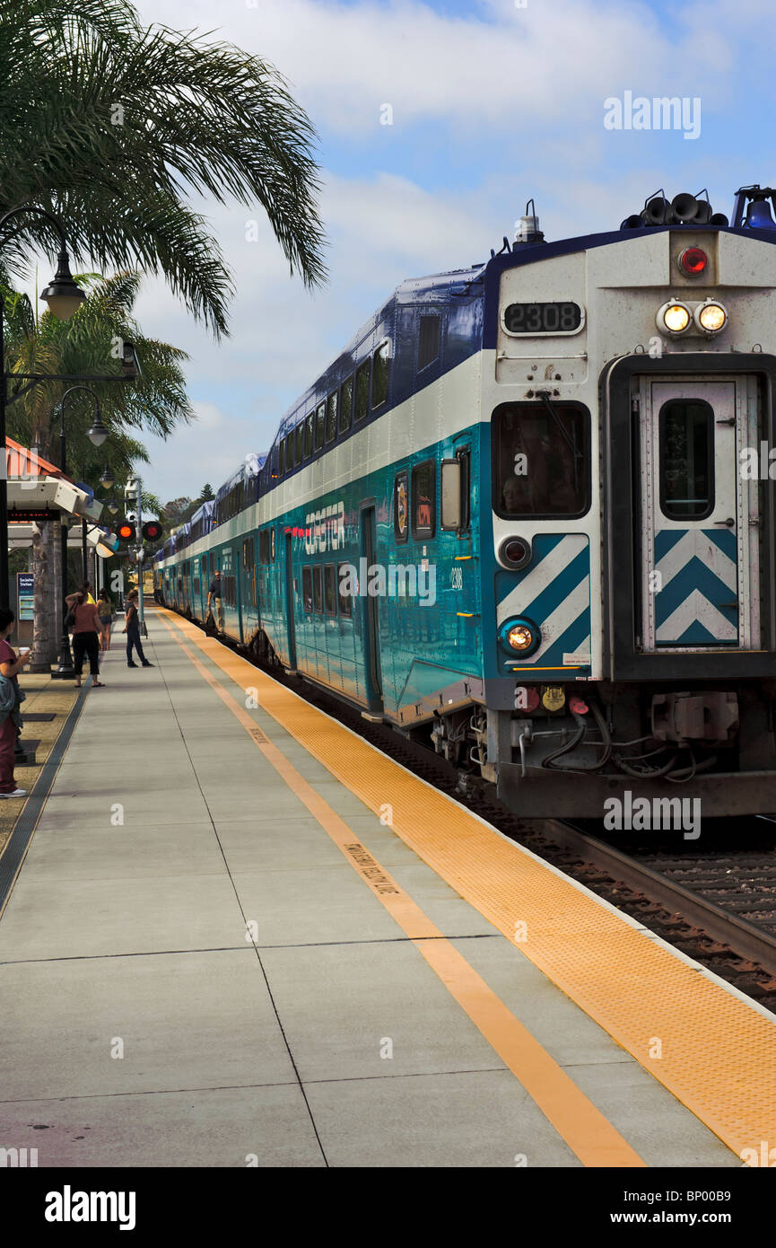 Encinitas california commuter train station hi-res stock photography ...
