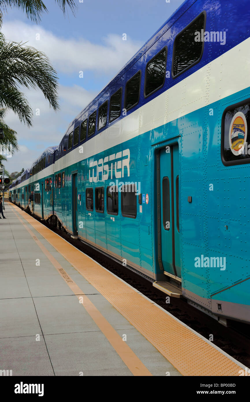 Encinitas, California, commuter train station Stock Photo - Alamy