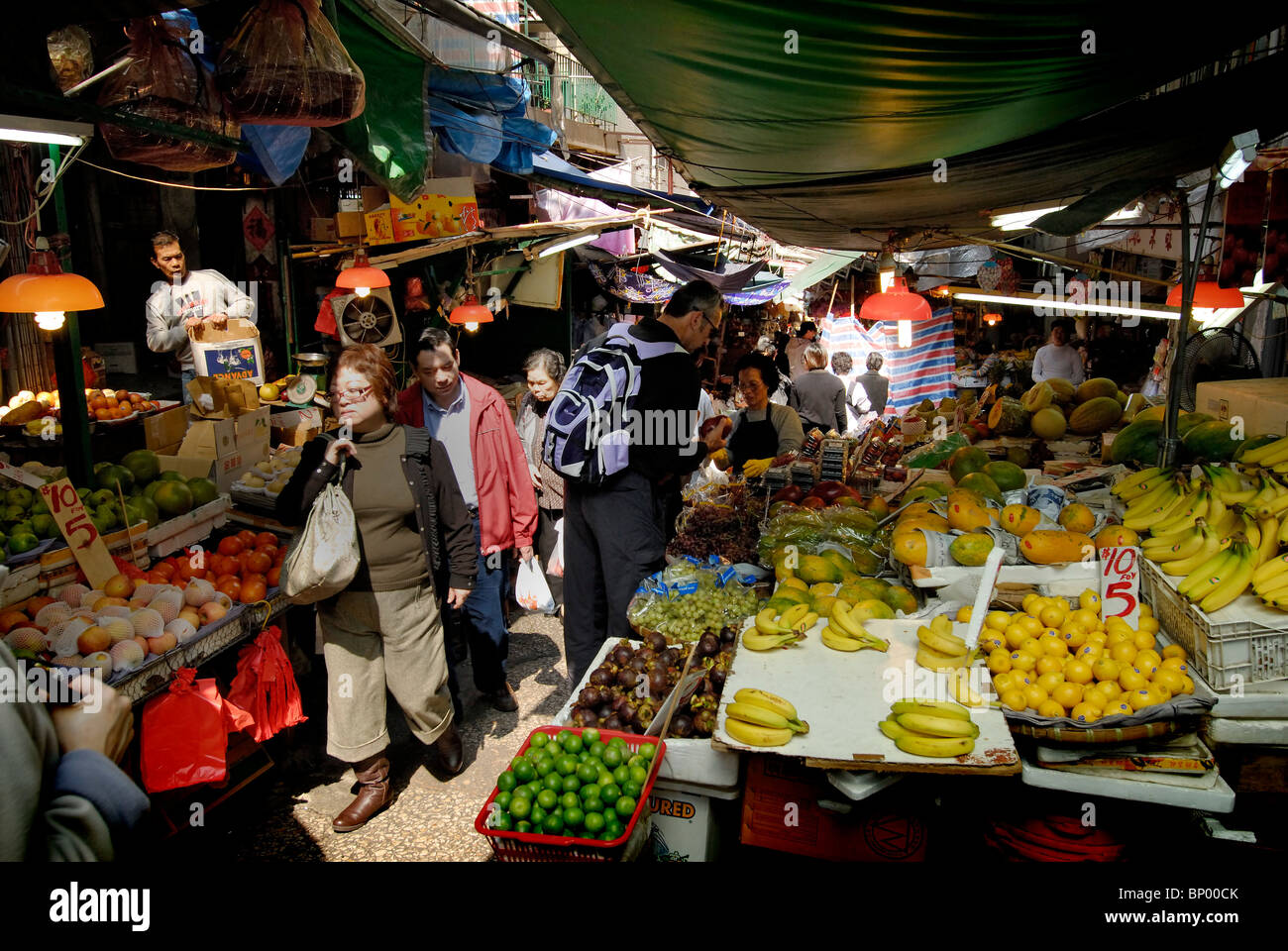 The Graham Street market is the oldest wet market in Central Hong Kong ...