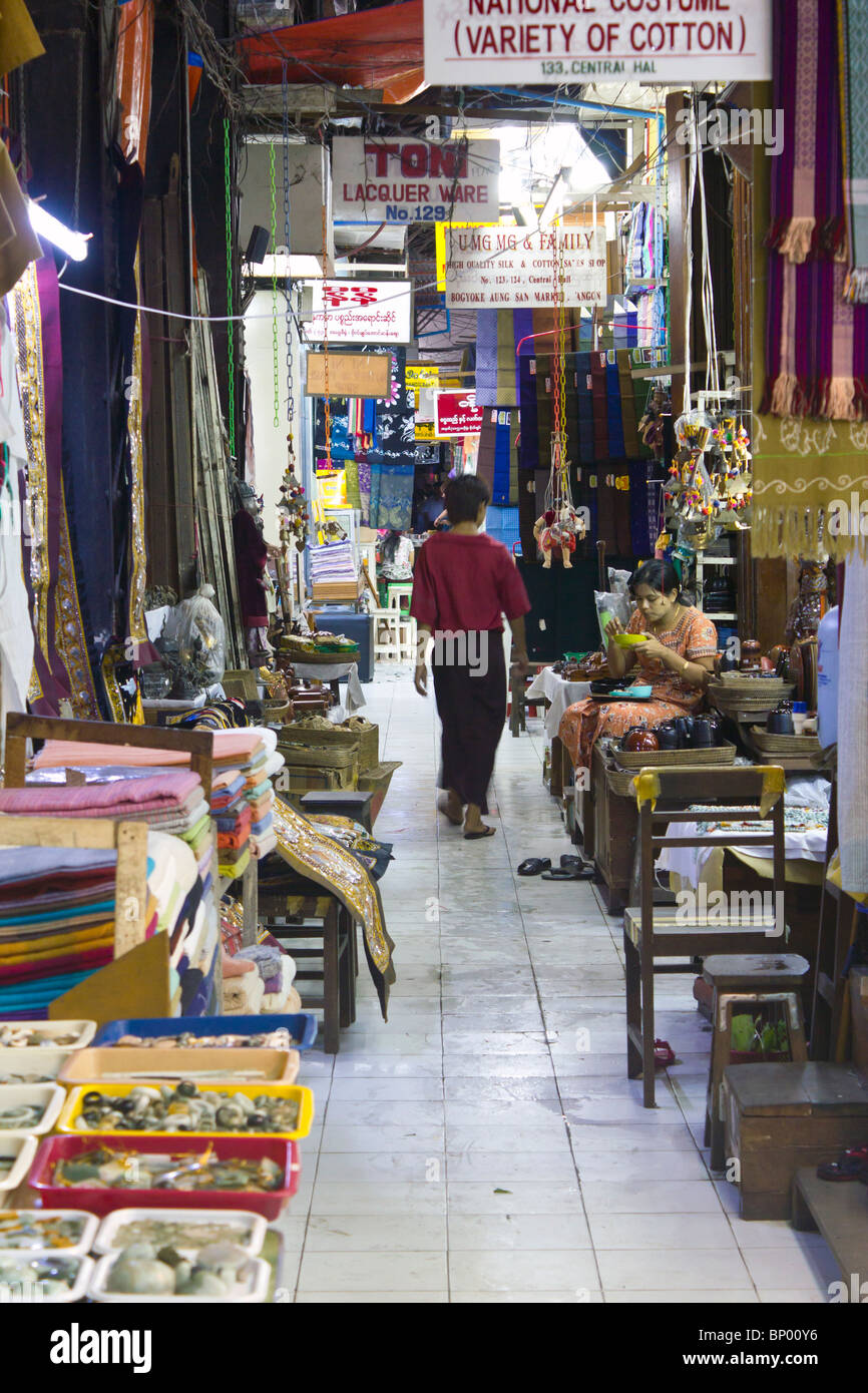 Bogyoke aung san market in hi-res stock photography and images - Alamy