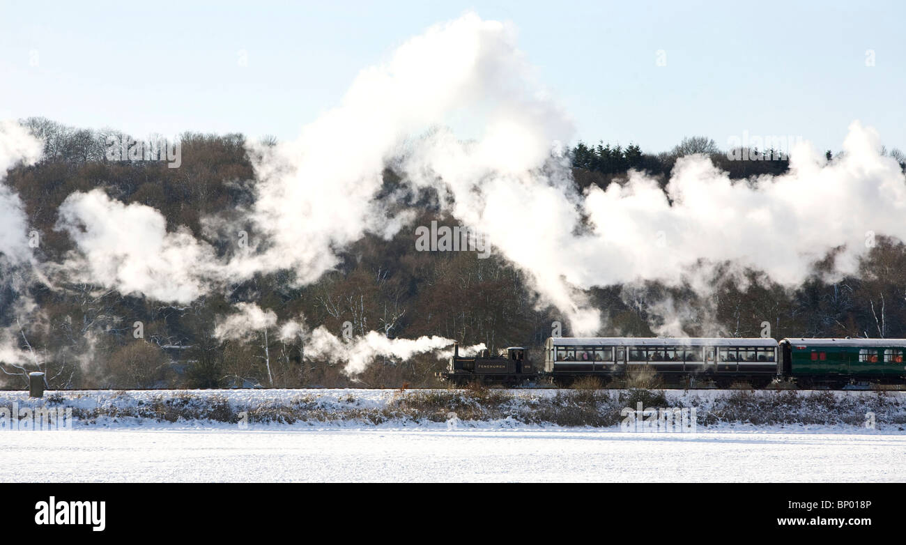 Bluebell railway snow hi-res stock photography and images - Alamy