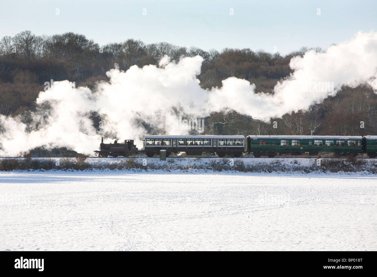 Bluebell railway snow hi-res stock photography and images - Alamy