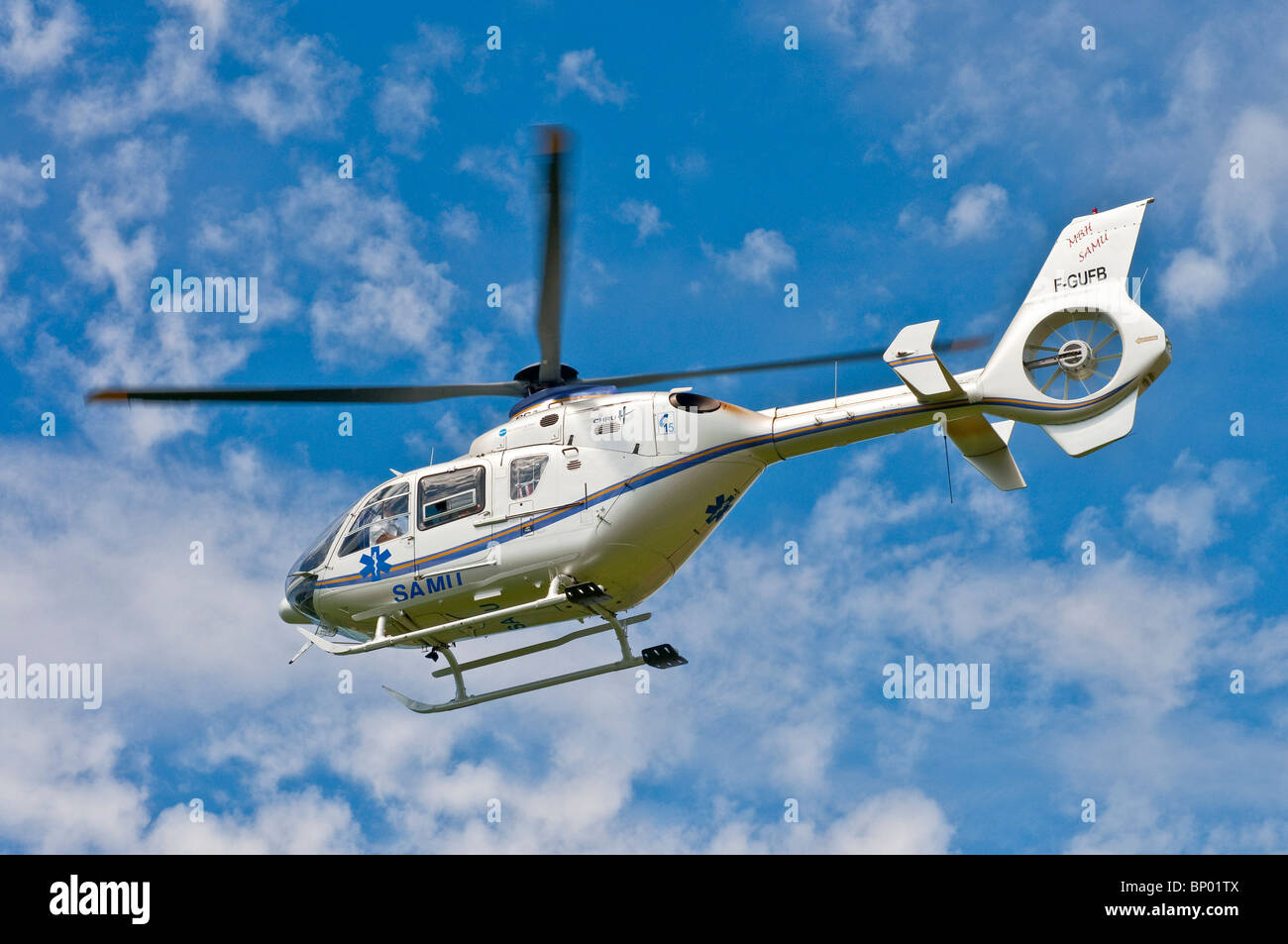 Eurocopter ec135 air ambulance taking hi-res stock photography and ...