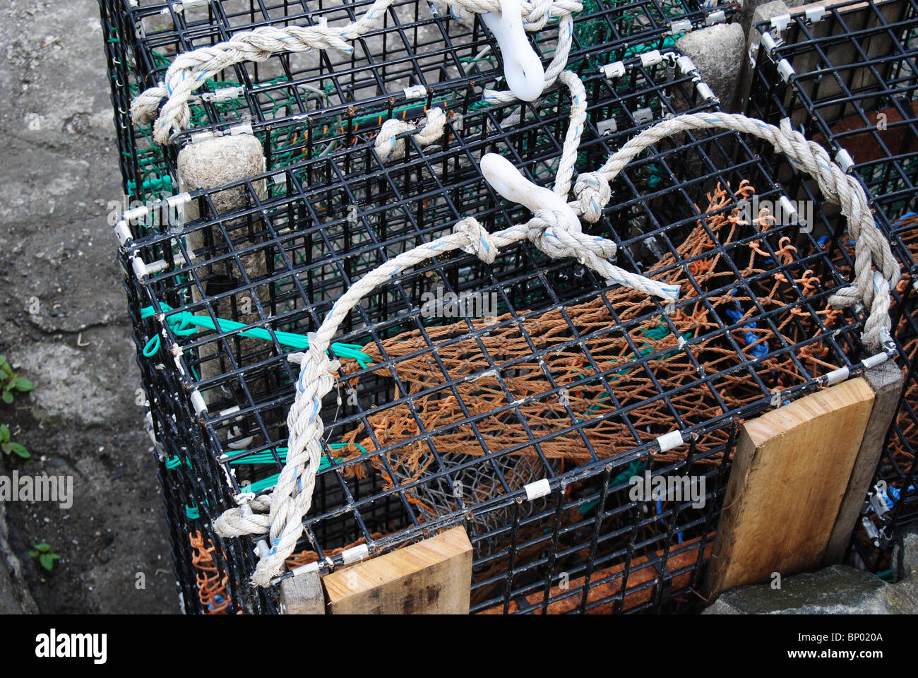 Lobster pot hi-res stock photography and images - Alamy