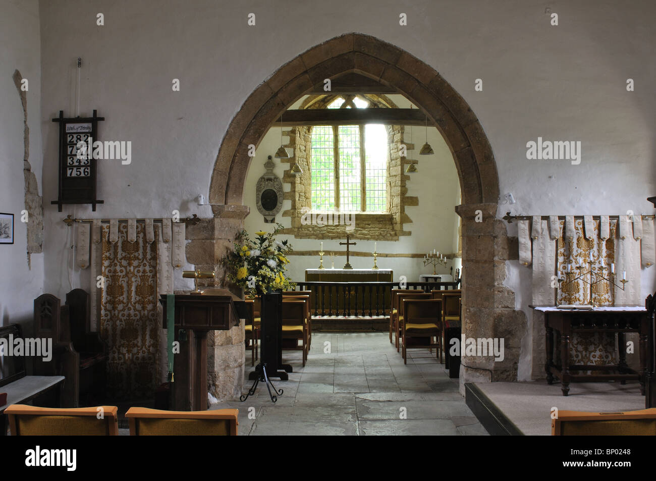 St. Peter`s Church, Whatcote, Warwickshire, England, UK Stock Photo - Alamy