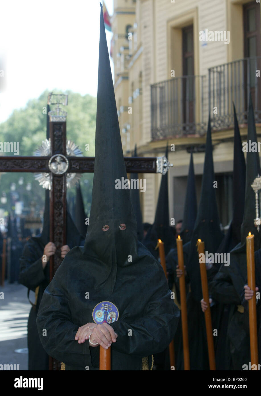 Brotherhood during holy week in seville hi-res stock photography and ...