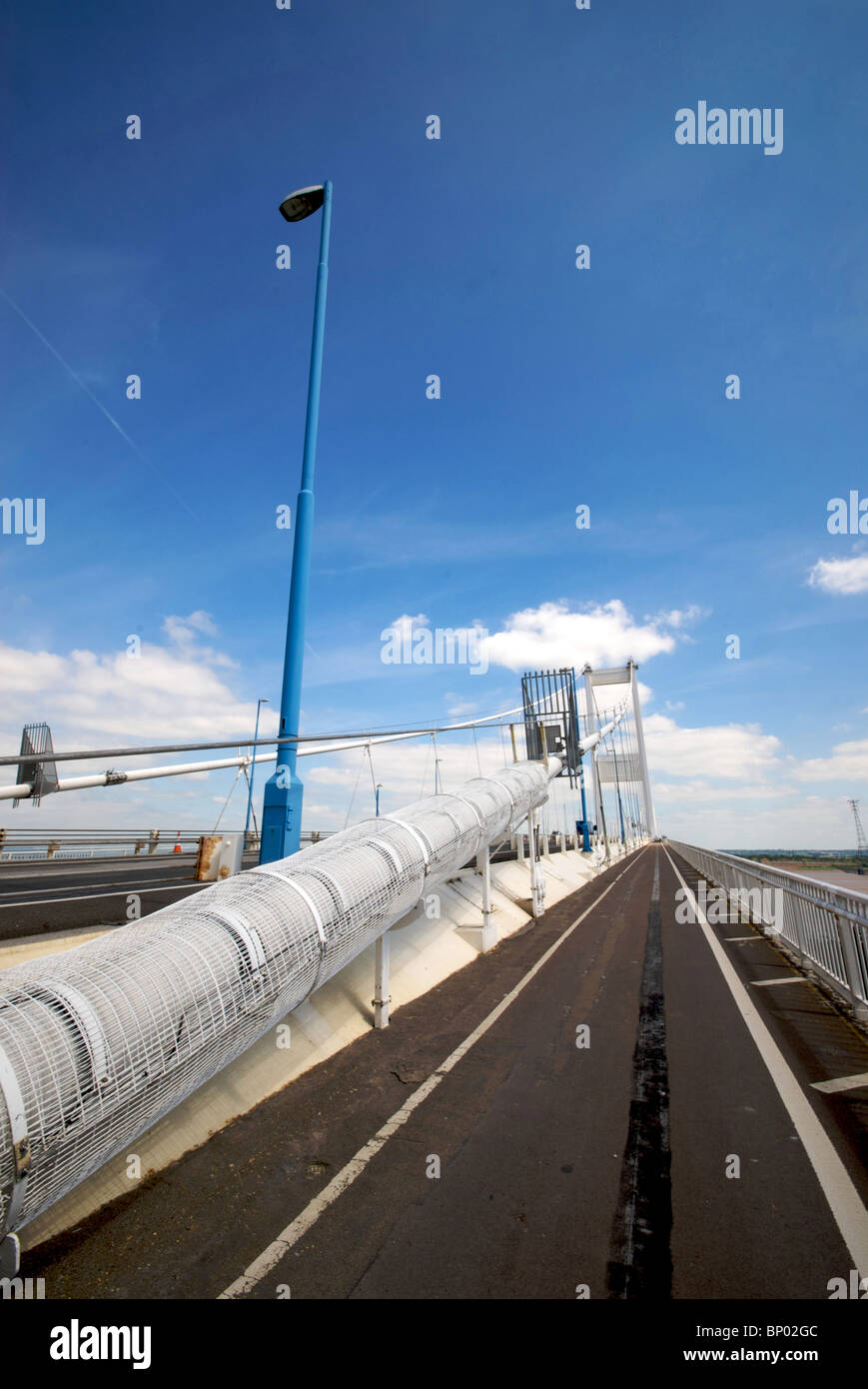 River Severn Bridge UK M4 Road Cycle Pedestrian Stock Photo - Alamy