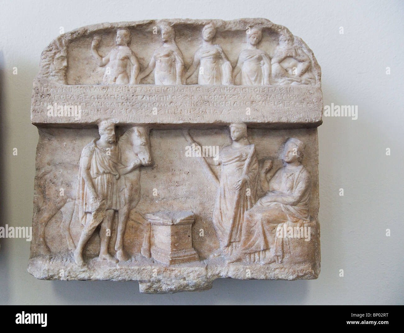 Pergamon Museum artifacts in Berlin, Germany "Top: Hermes guiding ...