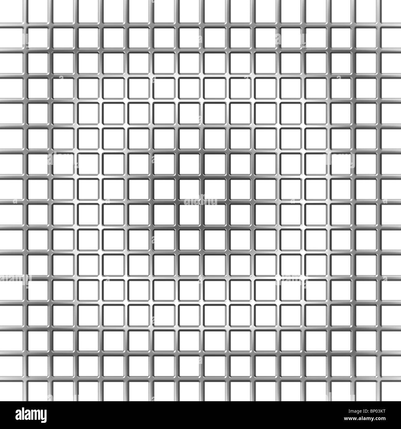 3d silver fence Stock Photo - Alamy