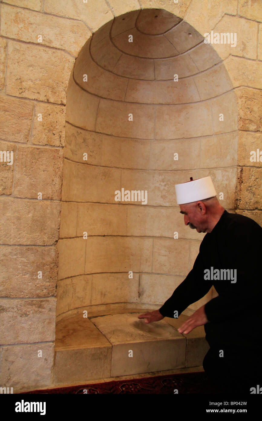 Israel, lower Galilee, Nabi Shueib, the sacred site of the Druze, the ...