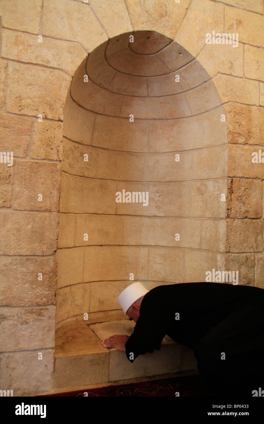 Israel, lower Galilee, Nabi Shueib, the sacred site of the Druze, the ...