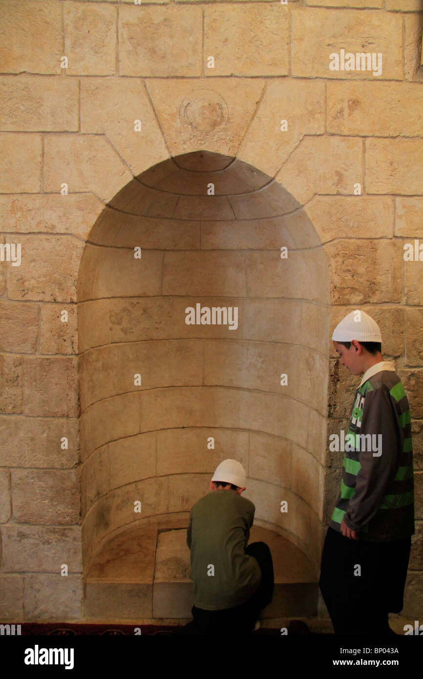 Israel, lower Galilee, Nabi Shueib, the sacred site of the Druze, the ...