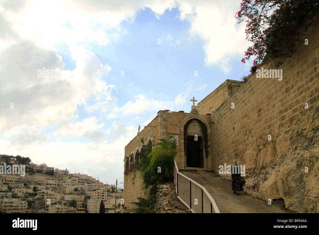 Israel, Jerusalem, Greek Orthodox St. Onuphrius Monastery in Hinnom ...