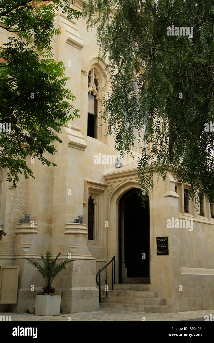 Israel, Jerusalem Old City, Christ Church, the oldest Protestant Church ...