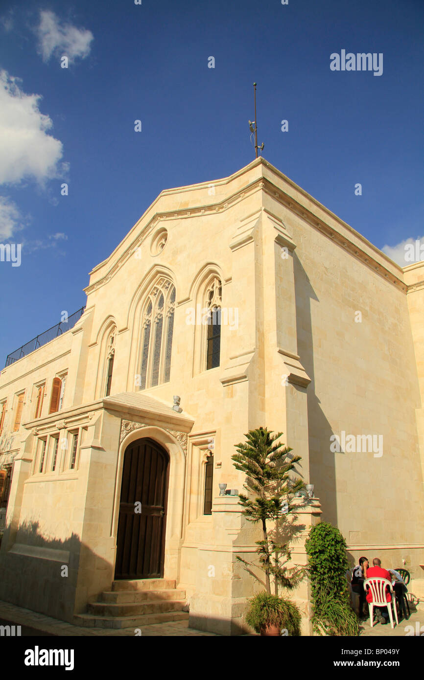 Israel, Jerusalem Old City, Christ Church, the oldest Protestant Church ...