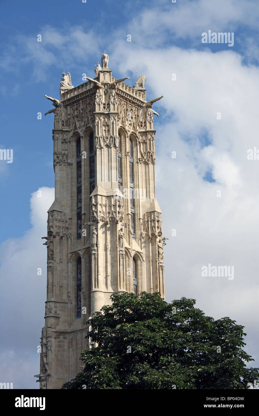 Tour St Jacques, Paris, France Stock Photo - Alamy