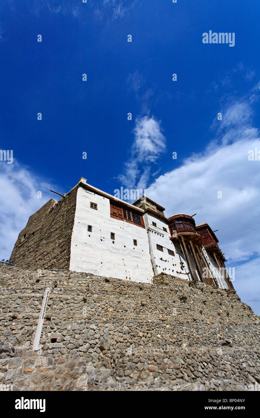 Pakistan - Hunza Valley - Karimabad - Baltit Fort Stock Photo - Alamy
