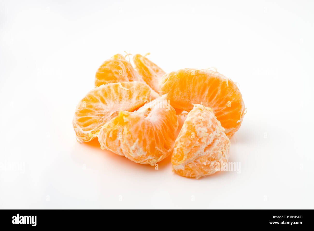 Group of mandarin segments Stock Photo - Alamy