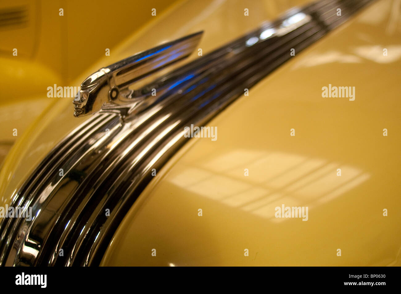 Front end of a classic automobile car, a Pontiac Stock Photo - Alamy