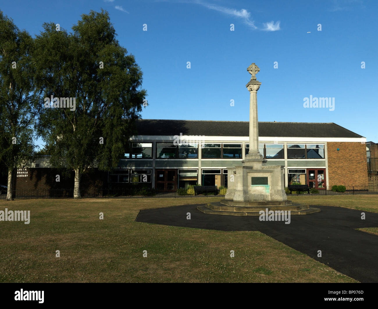 Public Library Surrey England Stock Photo - Alamy