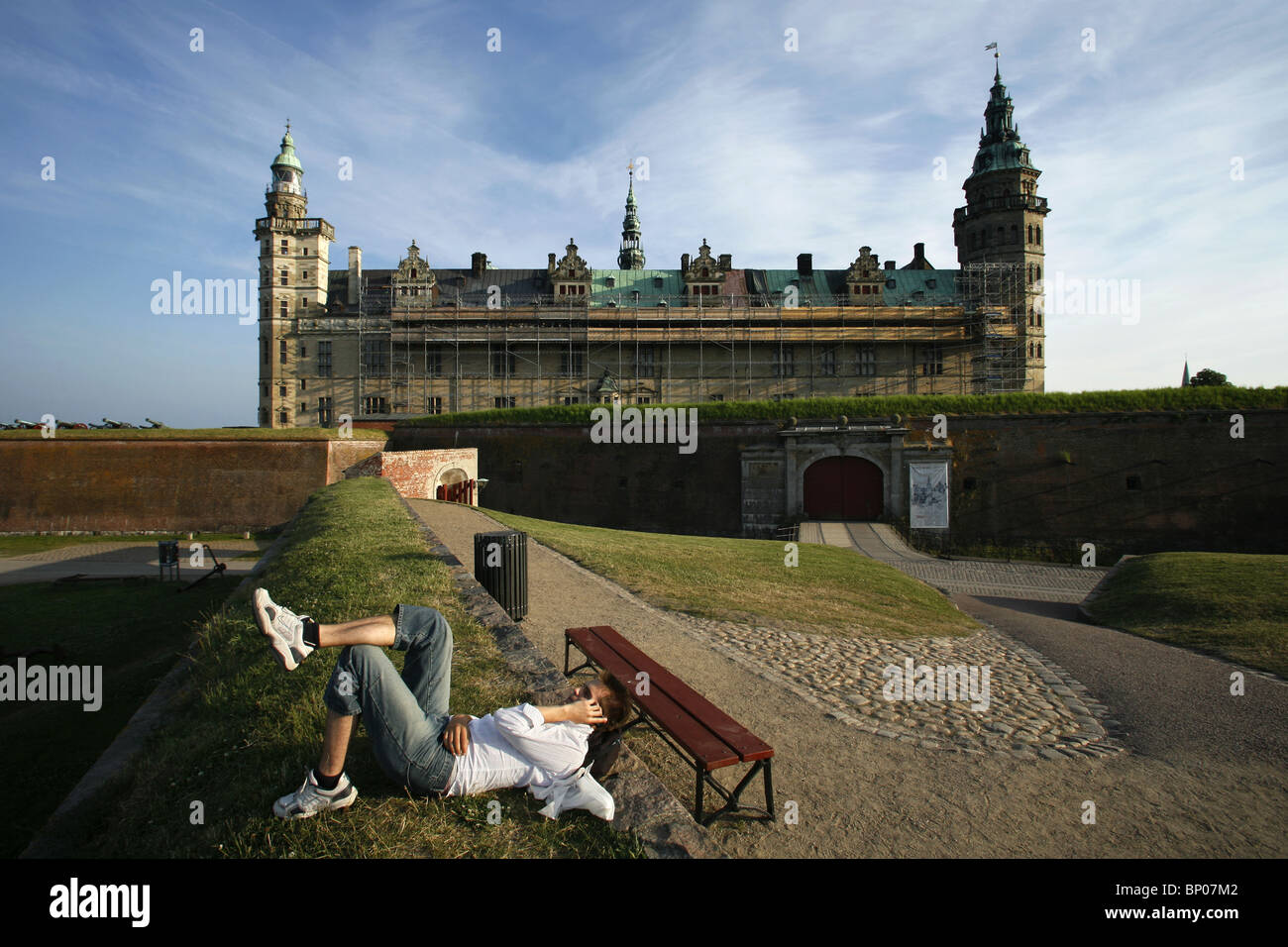 Helsingor Kronborg Castle Shakespeares Hamlet High Resolution Stock ...