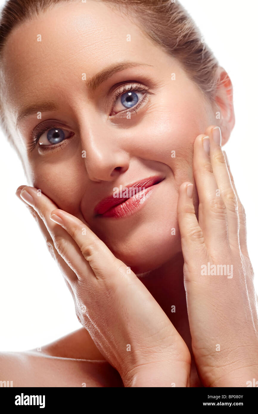 Demure Woman High Resolution Stock Photography and Images - Alamy