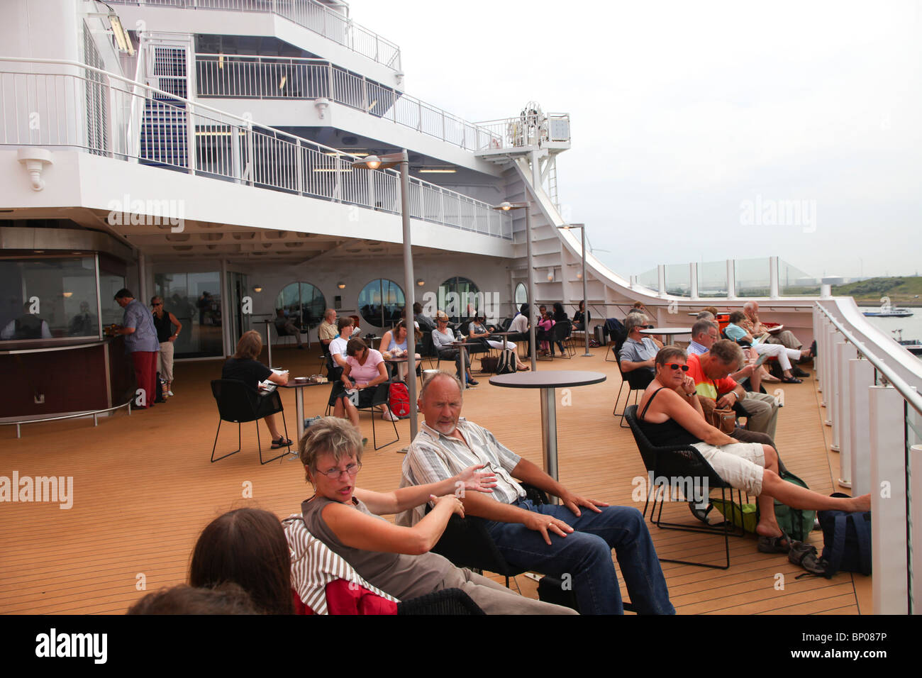 Passengers sitting on ferry hi-res stock photography and images - Alamy