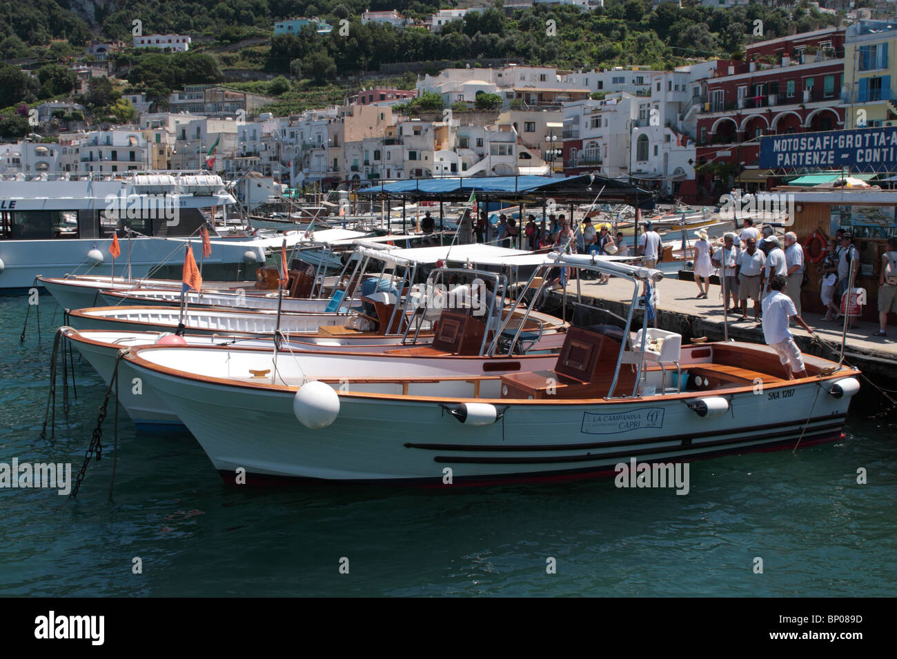 Marina Grande Capri Italy Stock Photo - Alamy