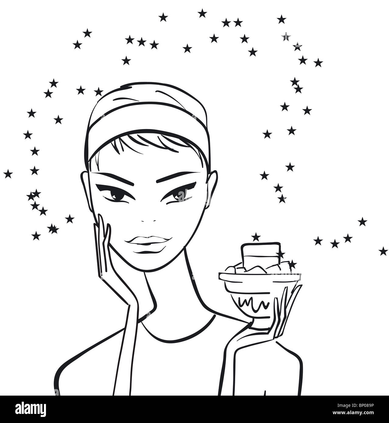 Cosmetics products Black and White Stock Photos & Images - Alamy