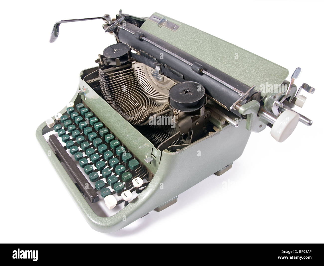 Old fashioned script writing Cut Out Stock Images & Pictures - Alamy