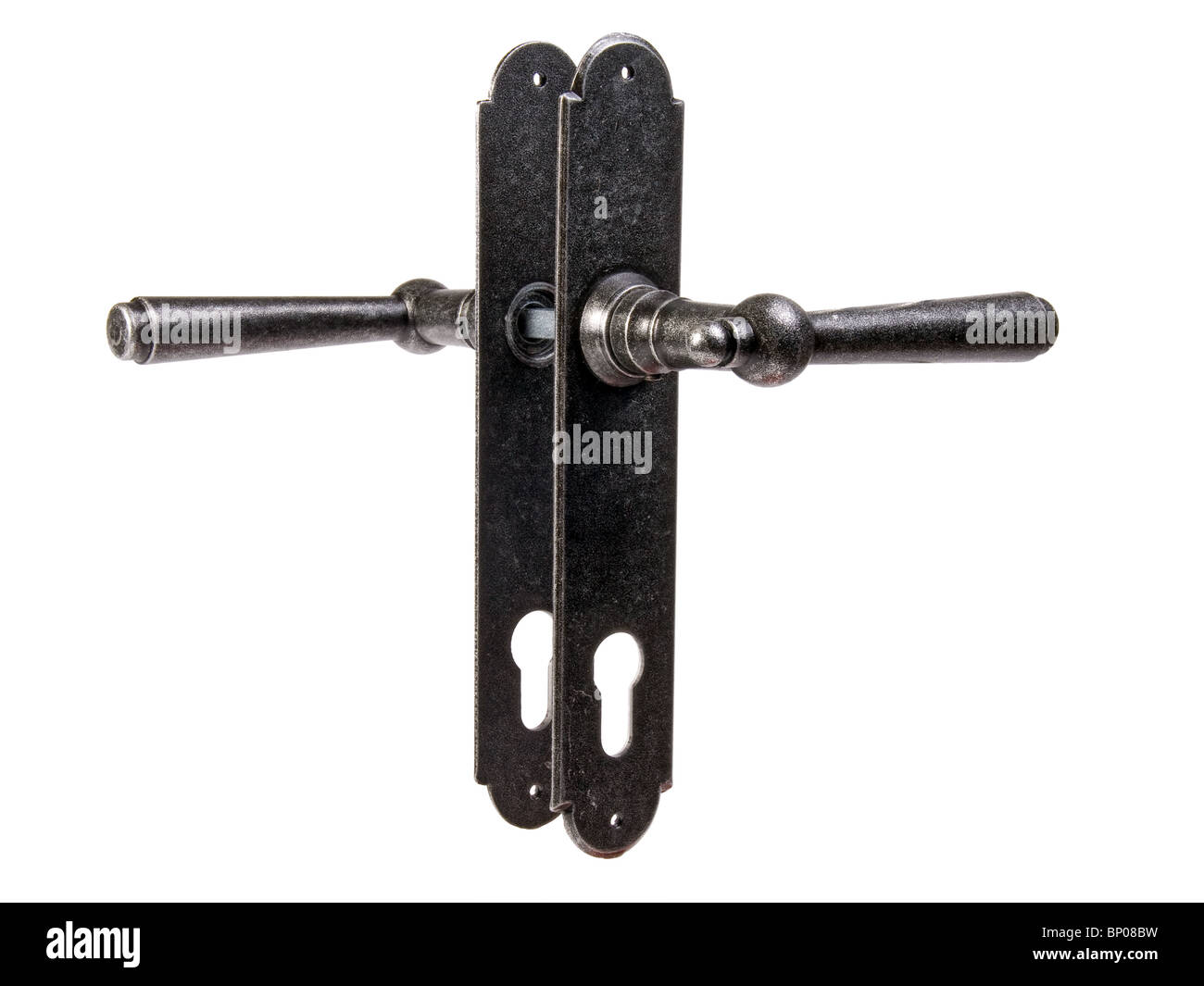 Historic door handle Cut Out Stock Images & Pictures - Alamy